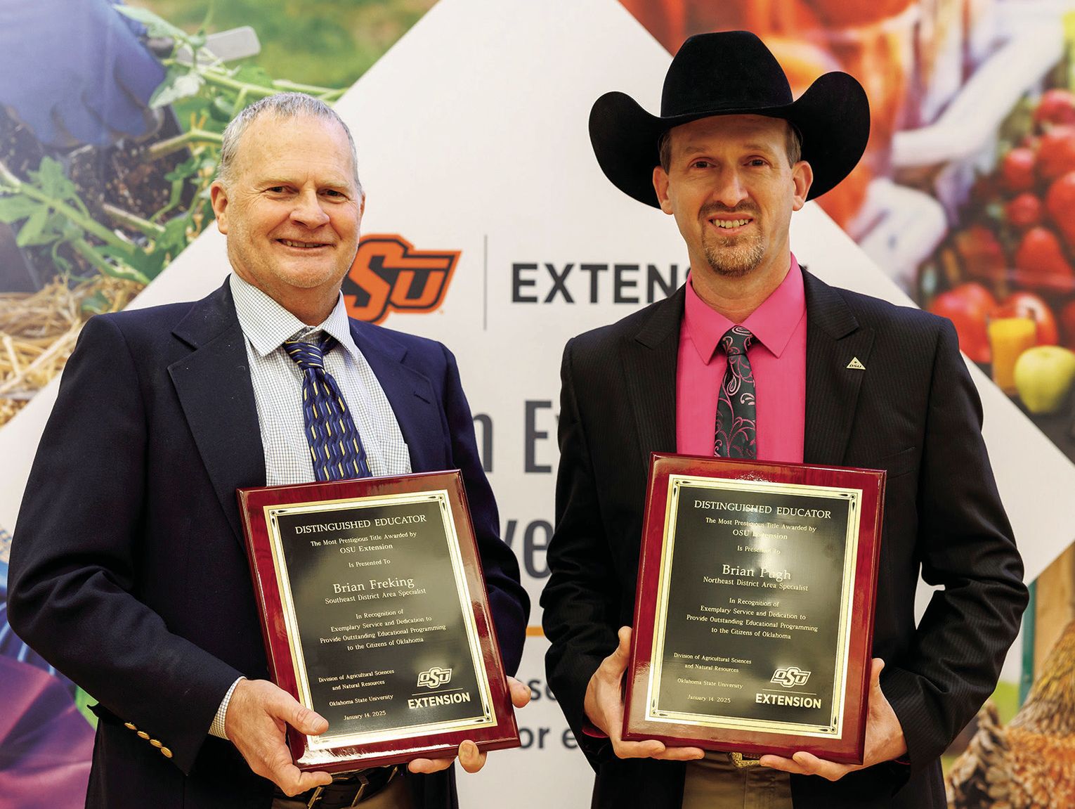 OSU Extension honors Brian Freking and Brian Pugh with Distinguished ...