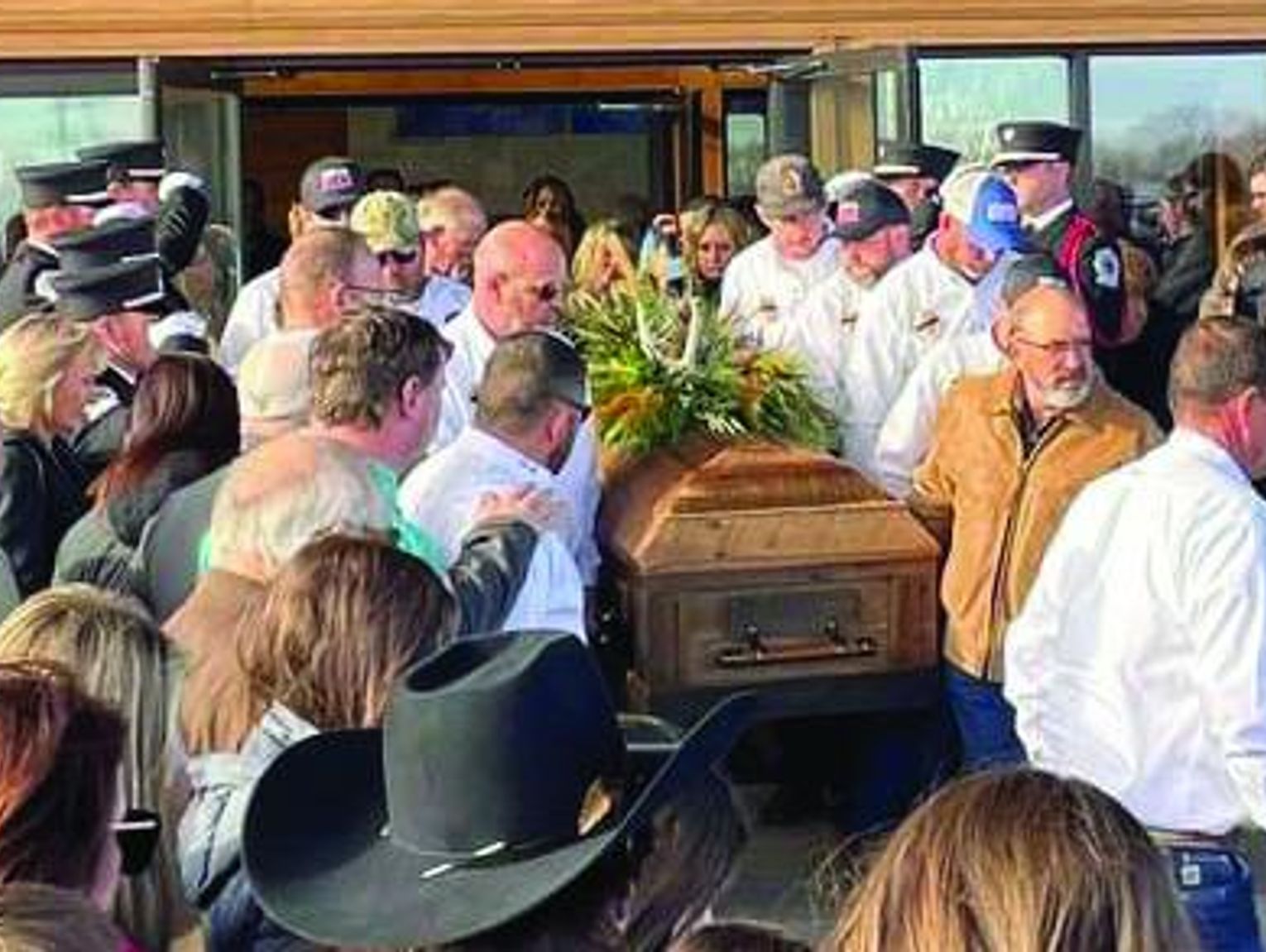 Way to show up for Colter and his family, western Oklahoma!”